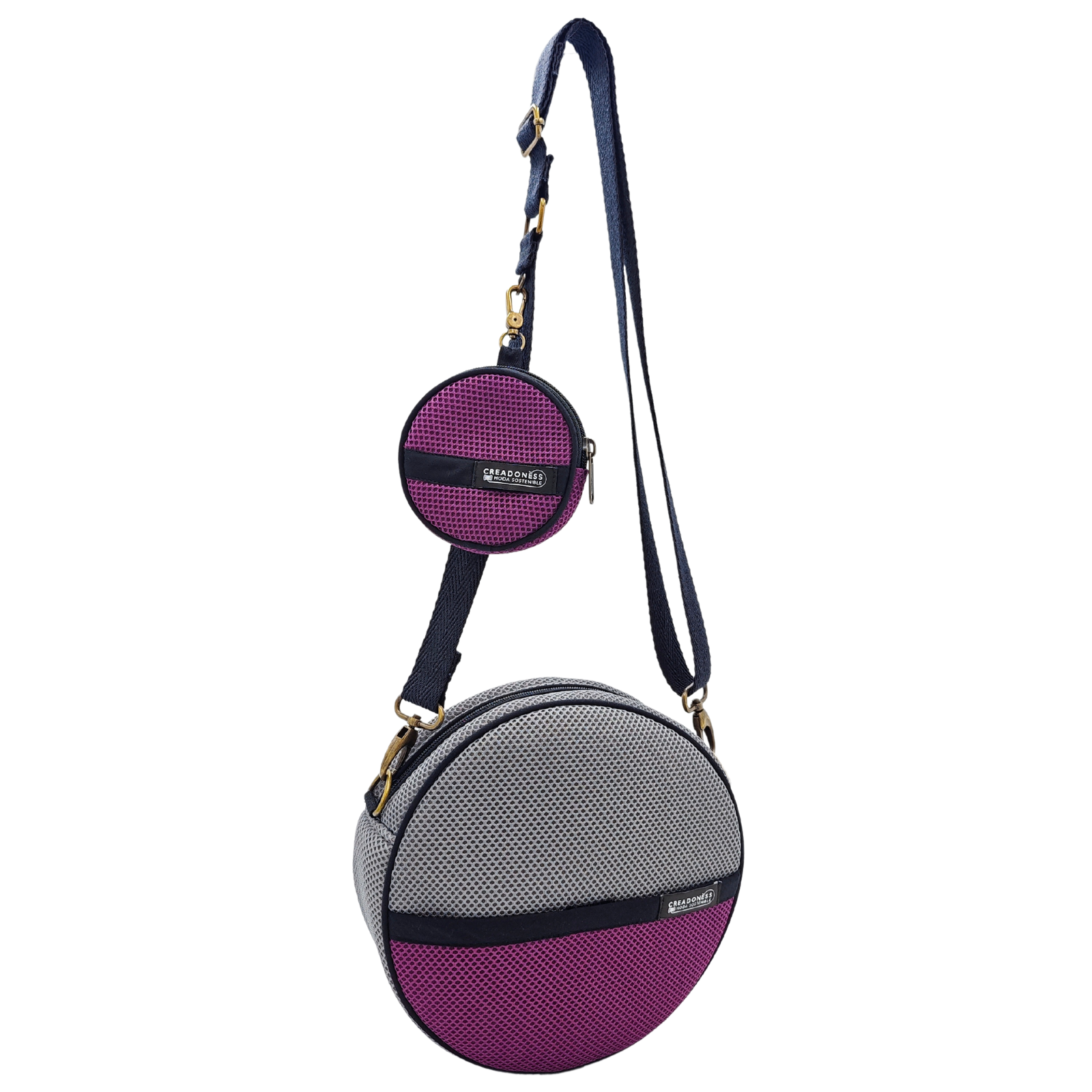 BOLSOS CIRCULARES CON MONEDERO | by CREADONESS - Moda Sostenible ...